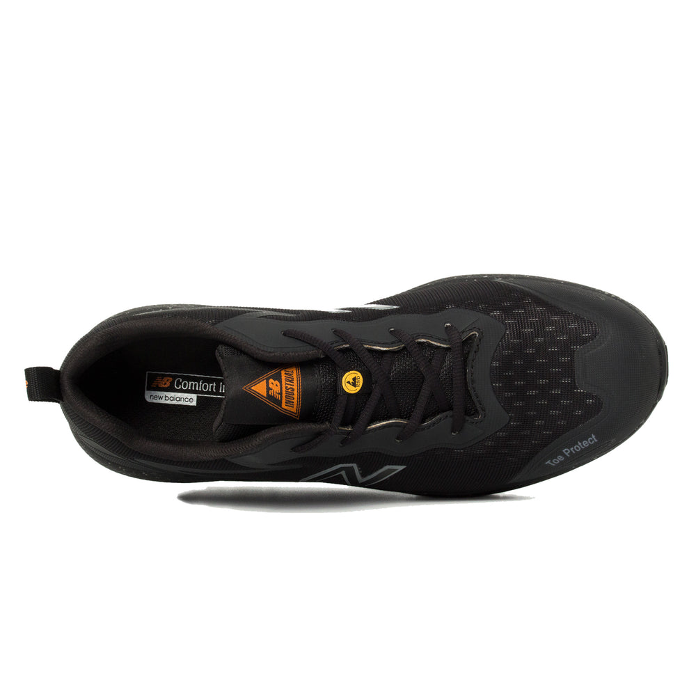 NEW BALANCE LOGIC SHOES - BLACK/ORANGE - MIDLOGI | TRADIES WORKWEAR